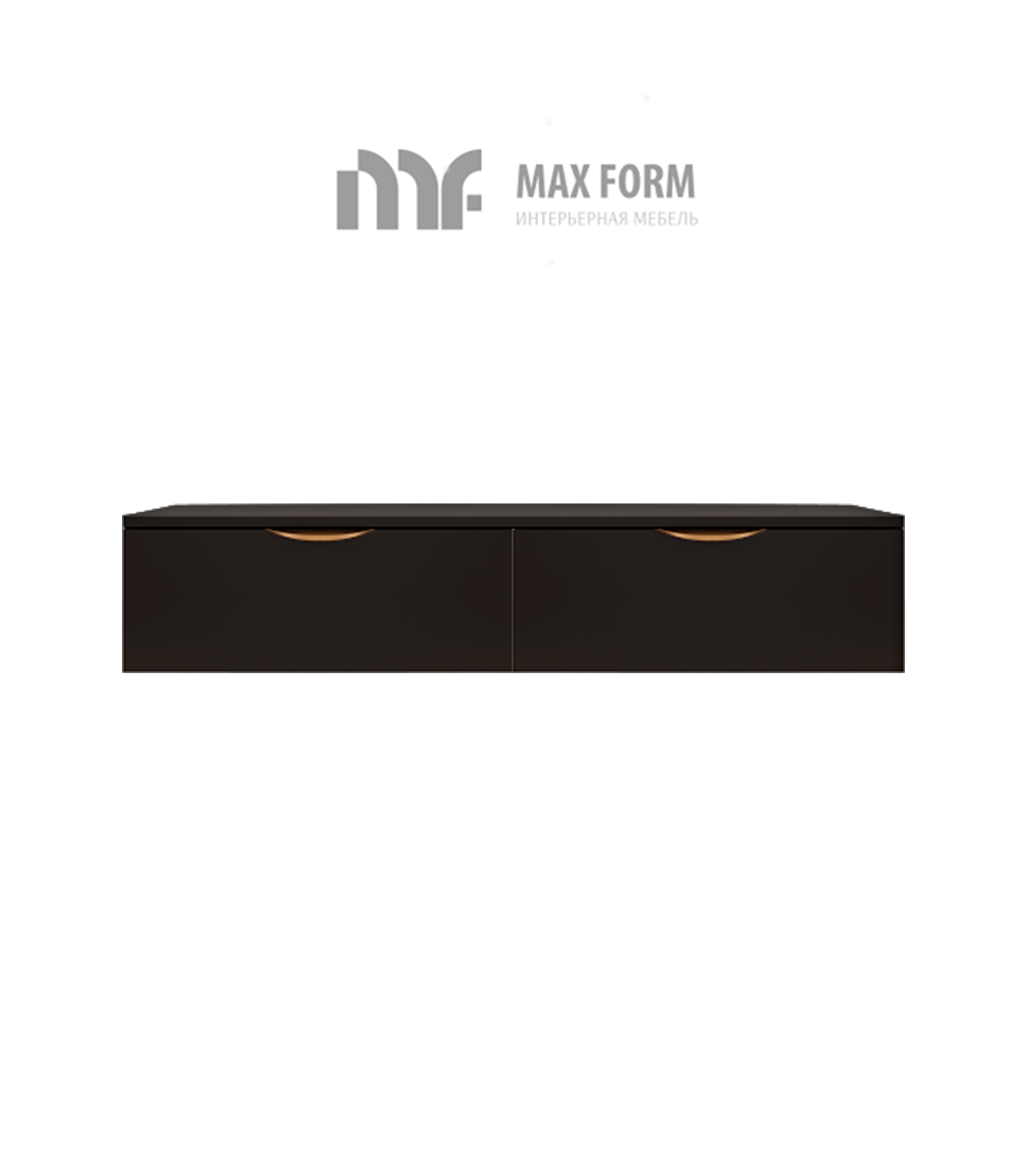 Консоль подвесная Max Form, черная