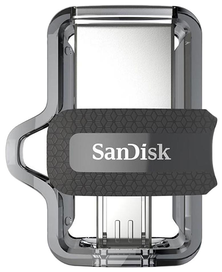 Флешка SanDisk Ultra Dual Drive 128ГБ Grey (SDDD3-128G-G46)