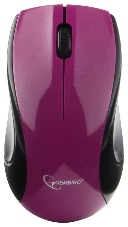 Беспроводная мышь Gembird MUSW-320-P Violet/Black
