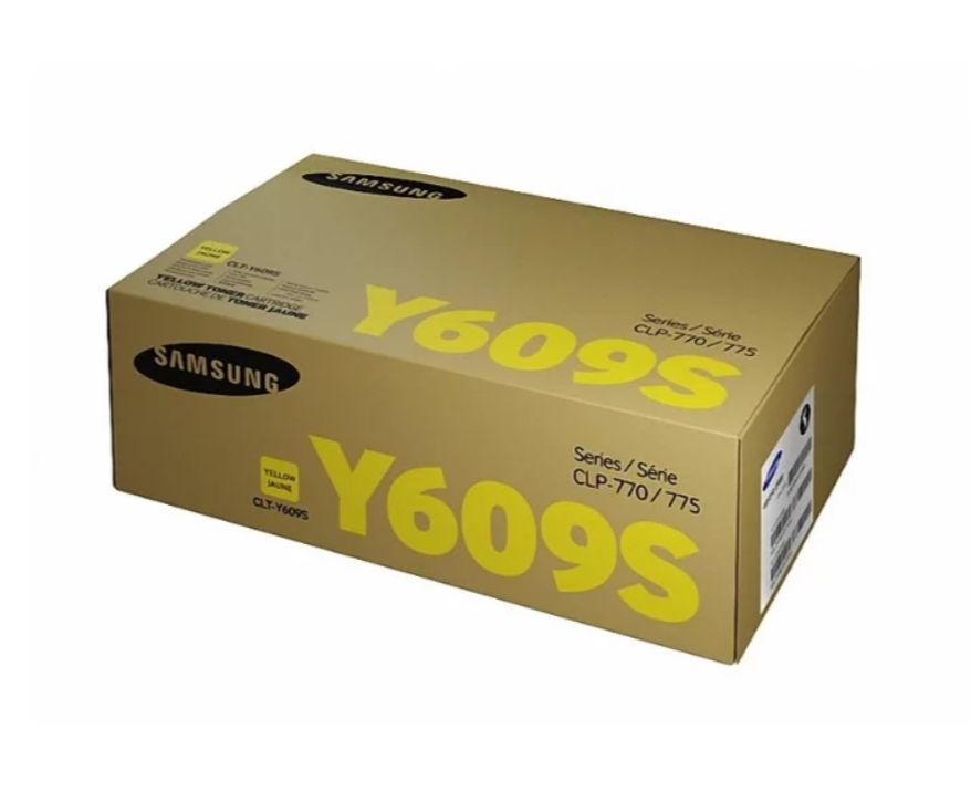 Картридж для лазерного принтера Samsung CLT-Y609S, желтый, оригинал