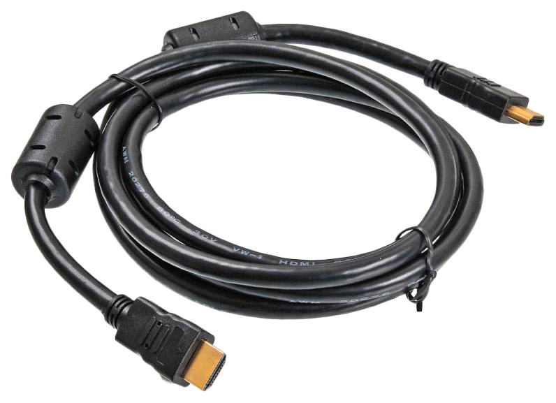 Кабель BURO HDMI - HDMI, 1,8м Black (817219)