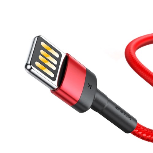 Кабель Baseus Cafule Cable Lightning 1m Red/Black/Red
