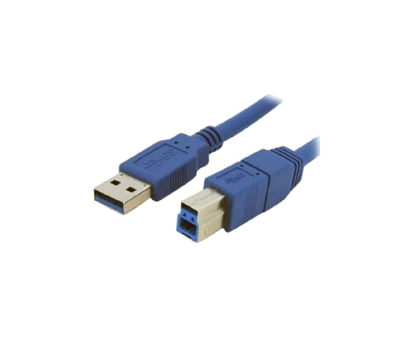 Кабель Gembird USB A-USB B, M-M 1,8м Blue (CCP-USB3-AMBM-6)