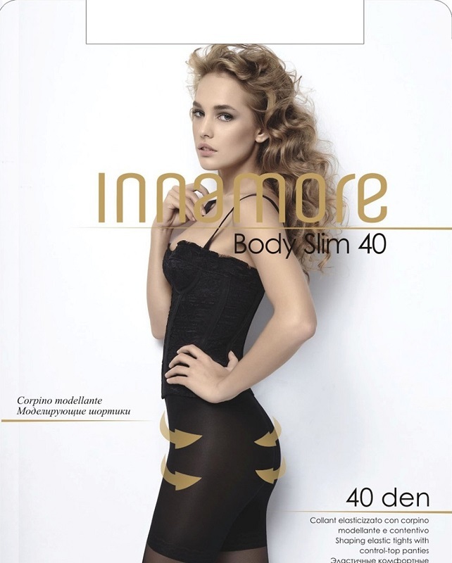 Колготки женские Innamore Body slim 40 телесные L