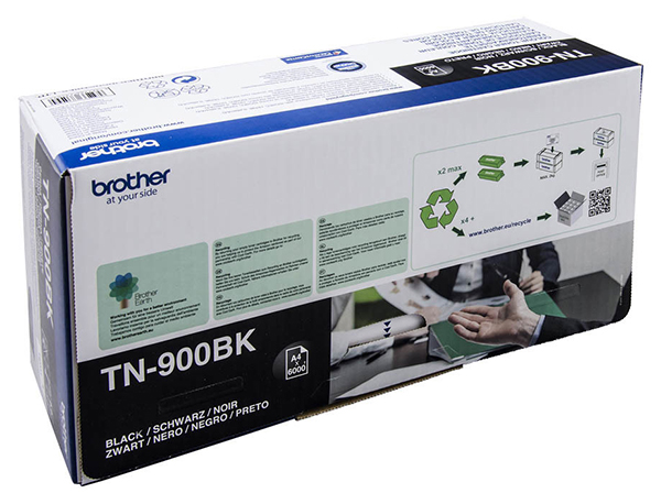 Картридж для лазерного принтера Brother TN-900BK, черный, оригинал