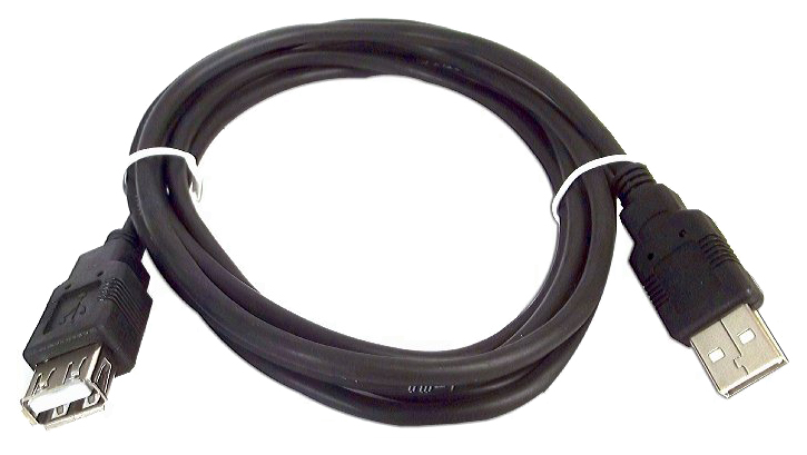 Кабель Sven USB A-USB A, M-F 1,8м Black (SV-004569)