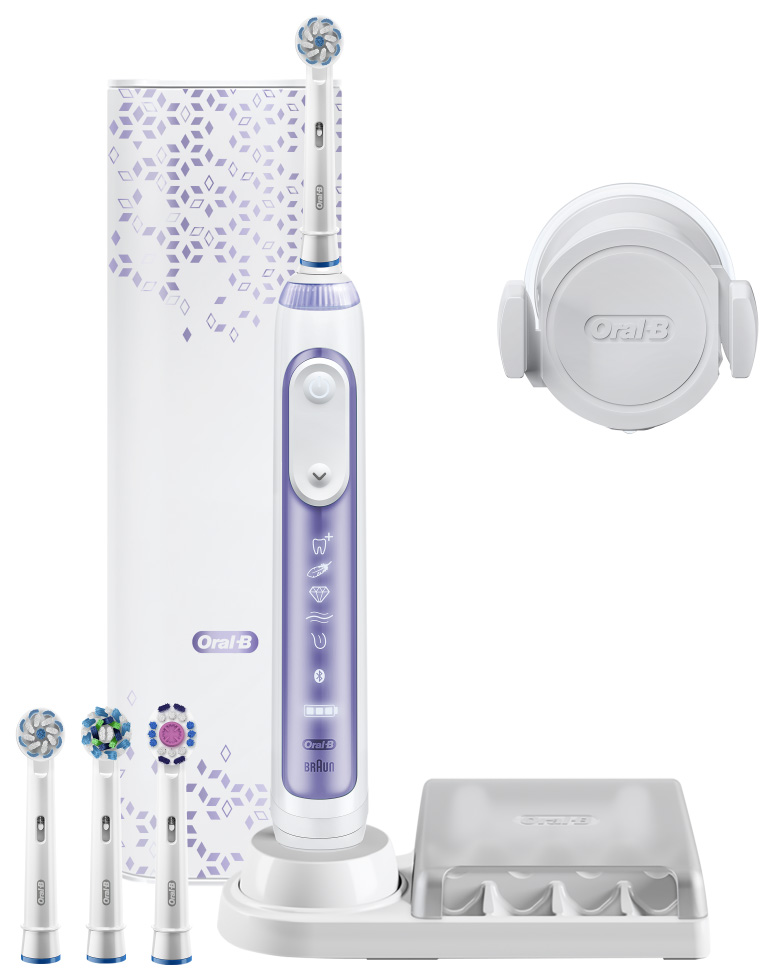 Зубная щетка электрическая Braun Oral-B Genius 10000N (D701 545.6XCOr) Orchid Purple