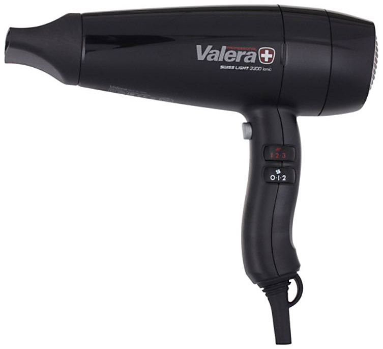 Фен Valera Swiss Light 3300 Ionic 1 800 Вт Black, Grey