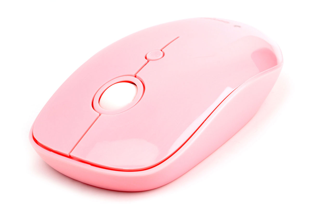 Беспроводная мышь Gembird MUSW-390 розовый