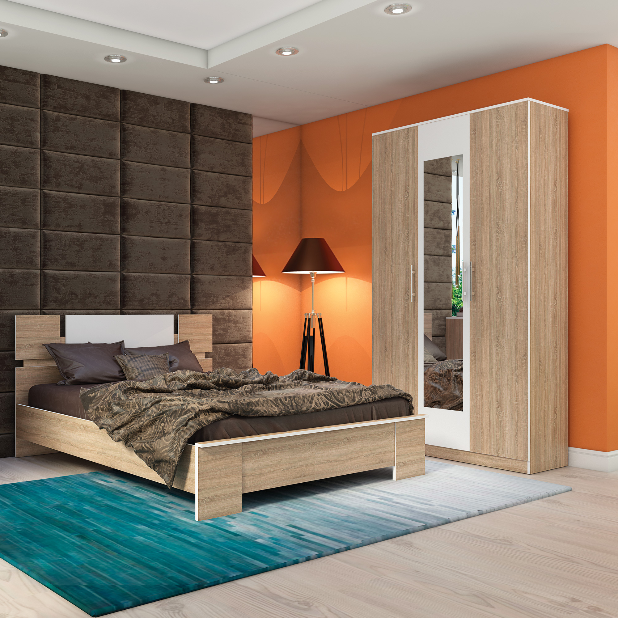 Комлект мебели для спальни Beneli Оливия, кровать 160х200 см