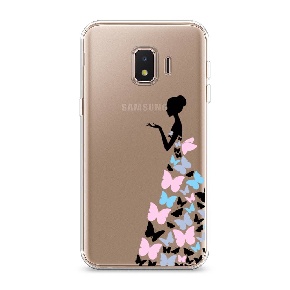 Чехол Awog на Samsung Galaxy J2 Core (2018 / Самсунг J2 Core (2018 "Платье из бабочек"