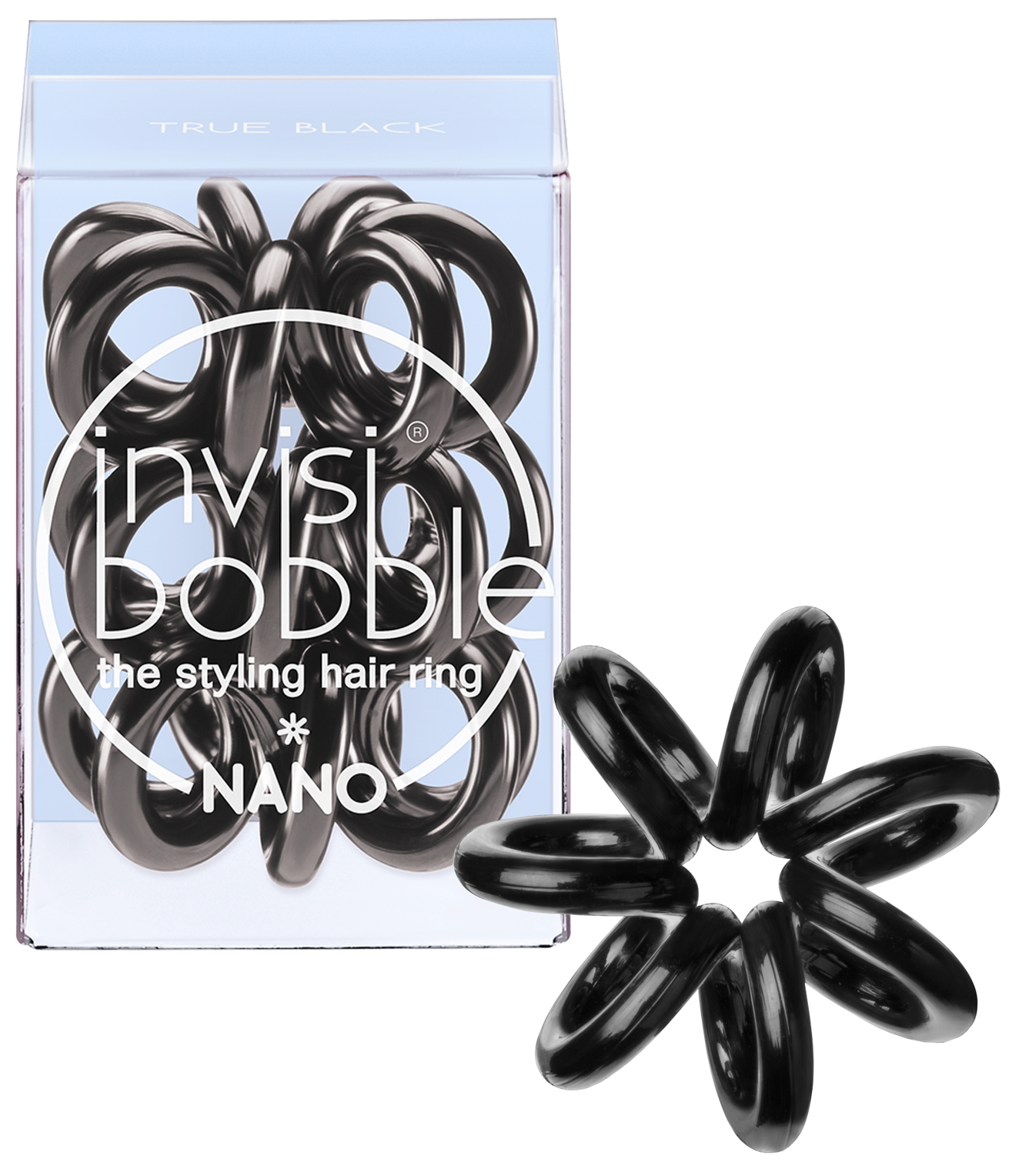 Резинка для волос invisibobble NANO True Black