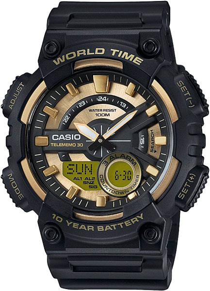 Наручные часы кварцевые мужские Casio Collection AEQ-110BW-9A