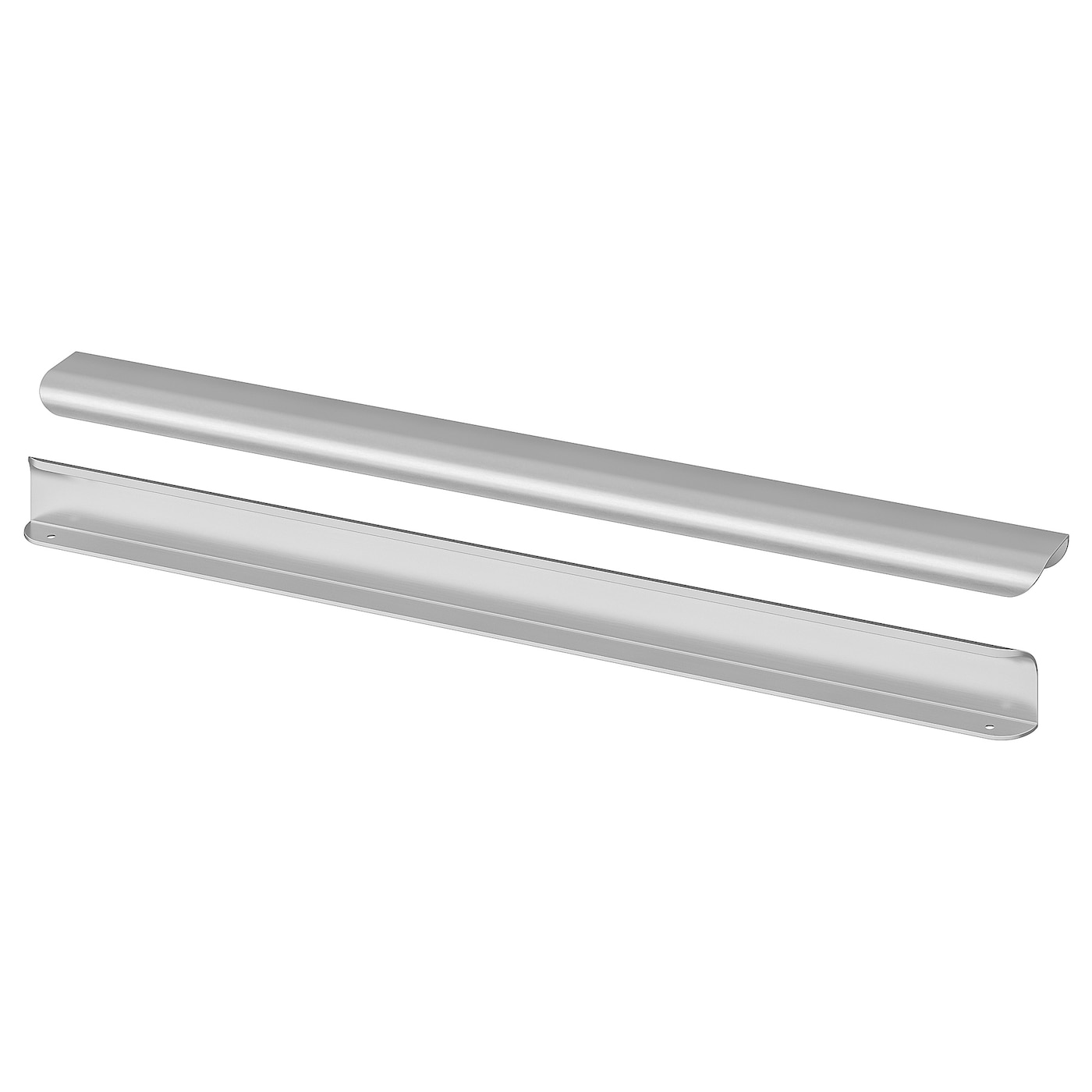Ручки для мебели IKEA BILLSBRO профиль 16 мм нержавеющая сталь, 2 шт