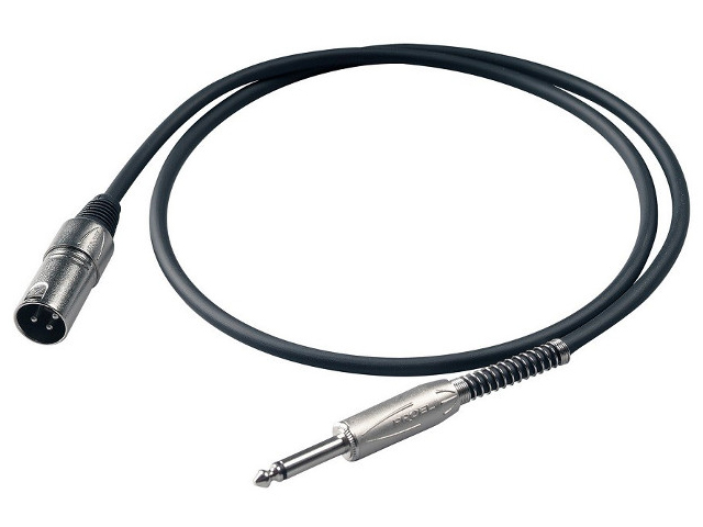 Шнур Proel 6.3mm Jack M - XLR M XTRA250LU5 5m