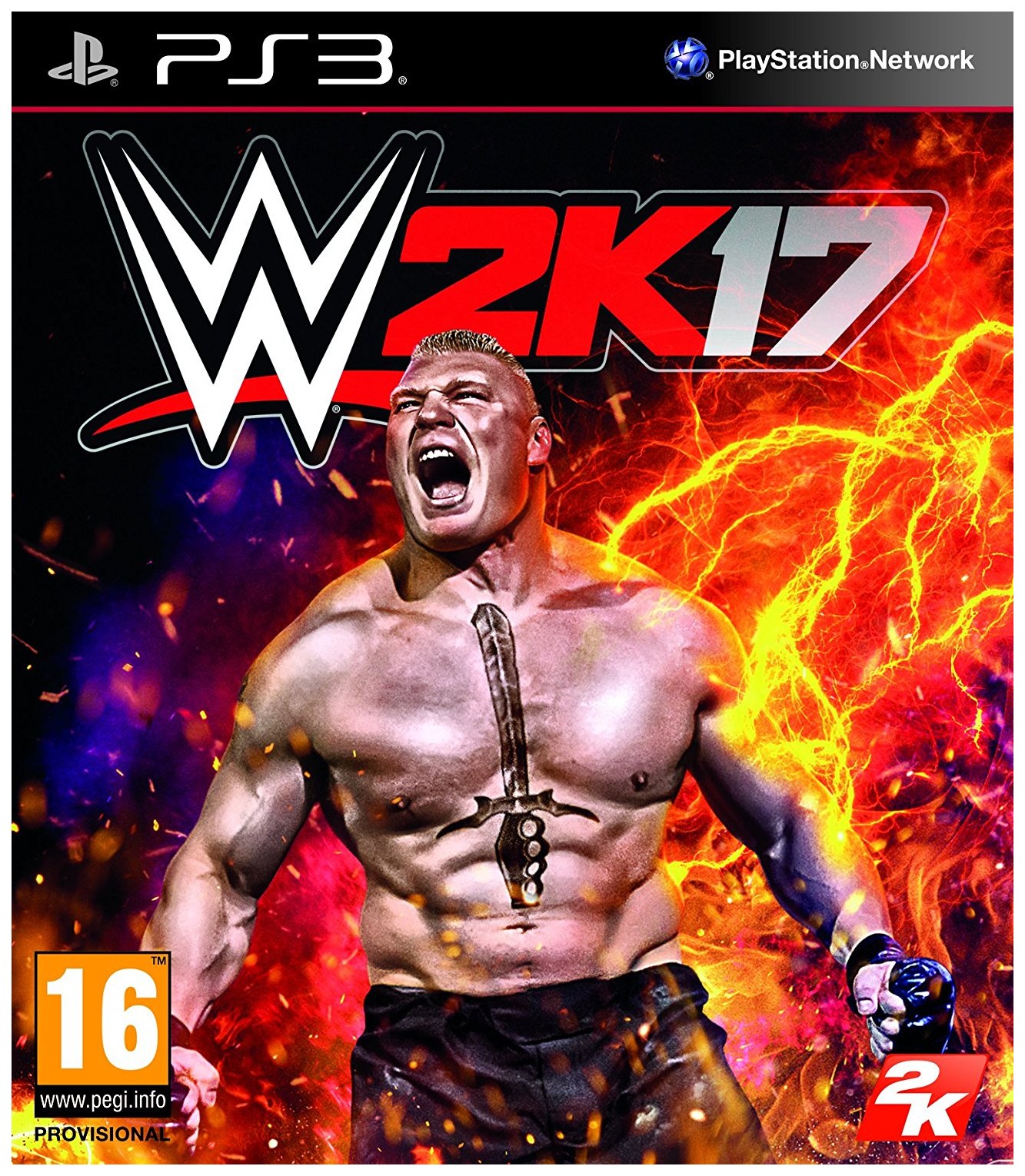 Игра WWE 2K17 для PlayStation 3