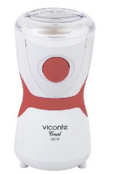 Кофемолка Viconte VC-3106 White/Red