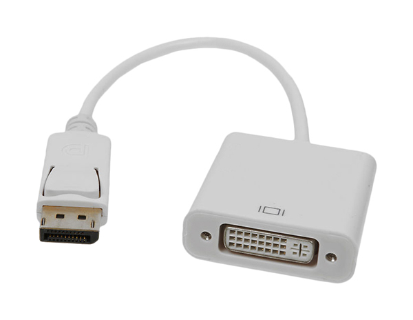 Адаптер Behpex DisplayPort-DVI, M-F White