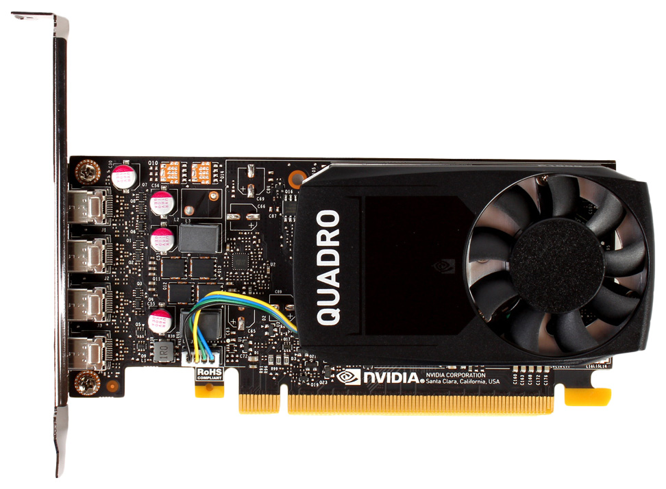 Видеокарта PNY NVIDIA Quadro P600 (VCQP600-PB)