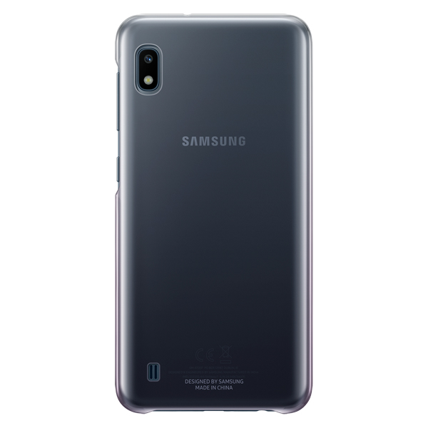 Чехол Samsung для A10 Black/Transparent