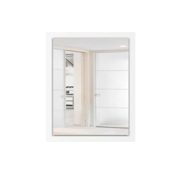 Зеркало настенное прямоугольное 60 х 70 см, универсальное, интерьерное без рамы для ванной