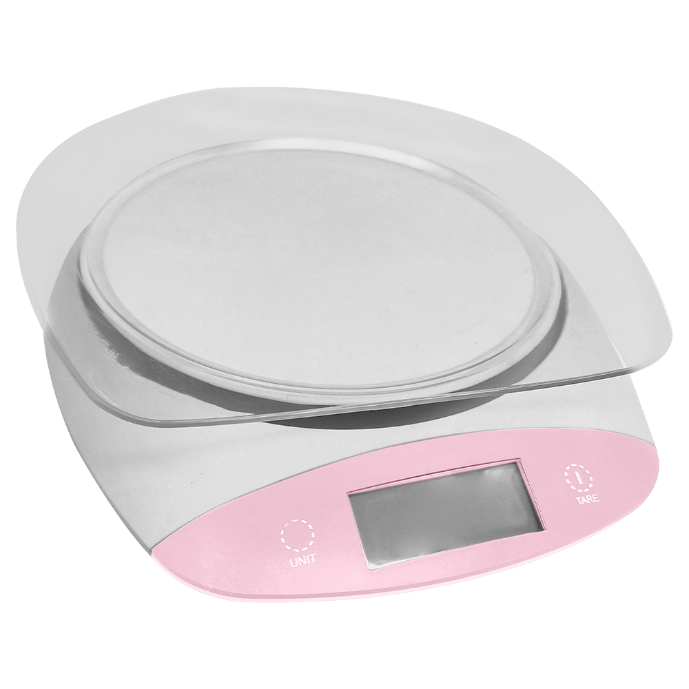 Весы кухонные StingRay ST-SC5101A белые, розовые