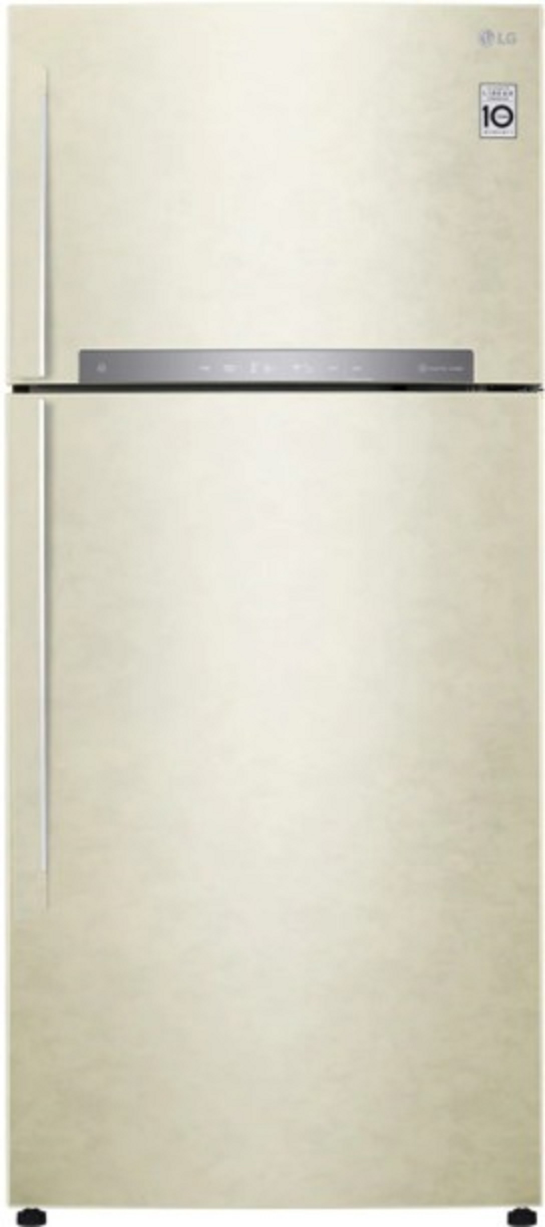Холодильник LG GN-H 702 HEHL бежевый