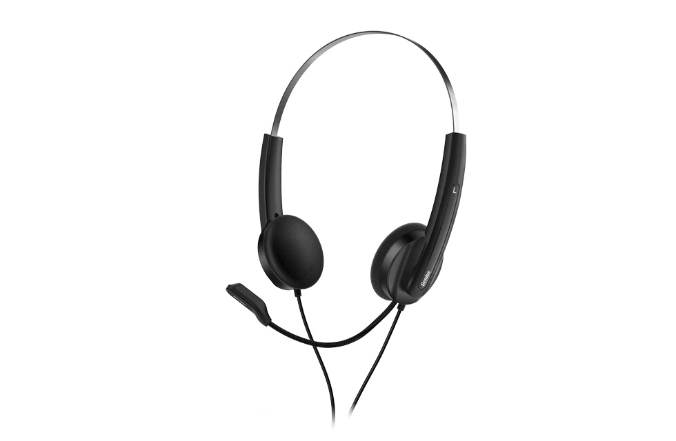 Наушники для компьютера Genius HS-220U black (HS-220U)