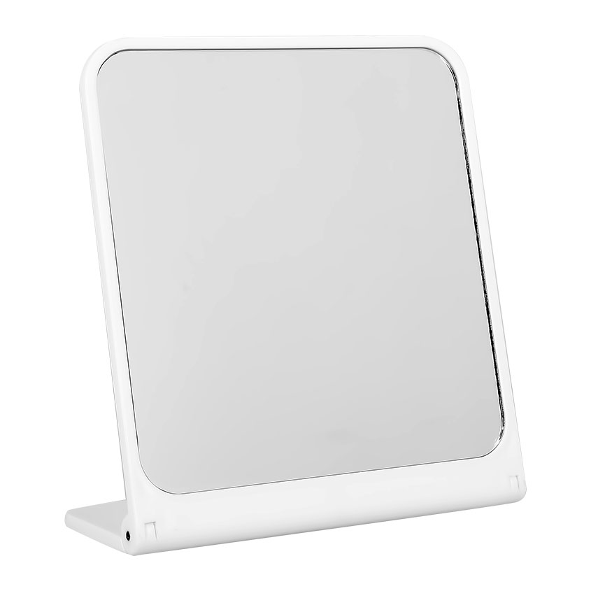 Зеркало DECO. настольное прямоугольное с подставкой 15х14 см
