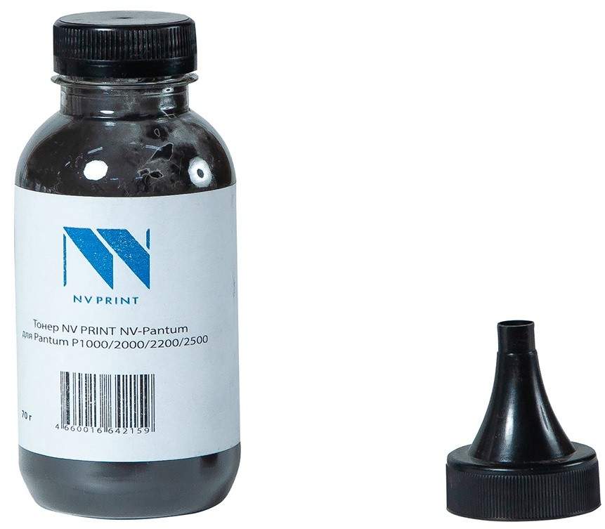 Тонер для лазерного принтера NV Print NV-Pantum P1000/2000(70г) черный, совместимый
