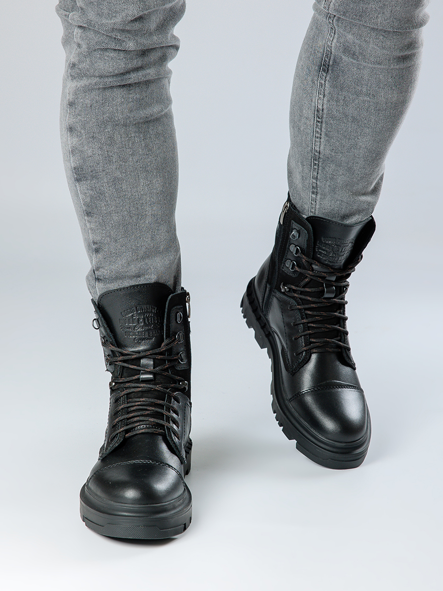 Ботинки мужские Color Me 2850-1 черные 42 RU