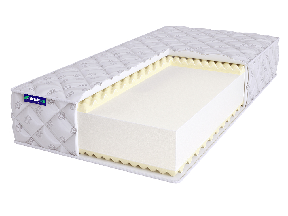 Матрас Beautyson Roll Foam 14 Latex Double, 110х125, 16 см, беспружинный