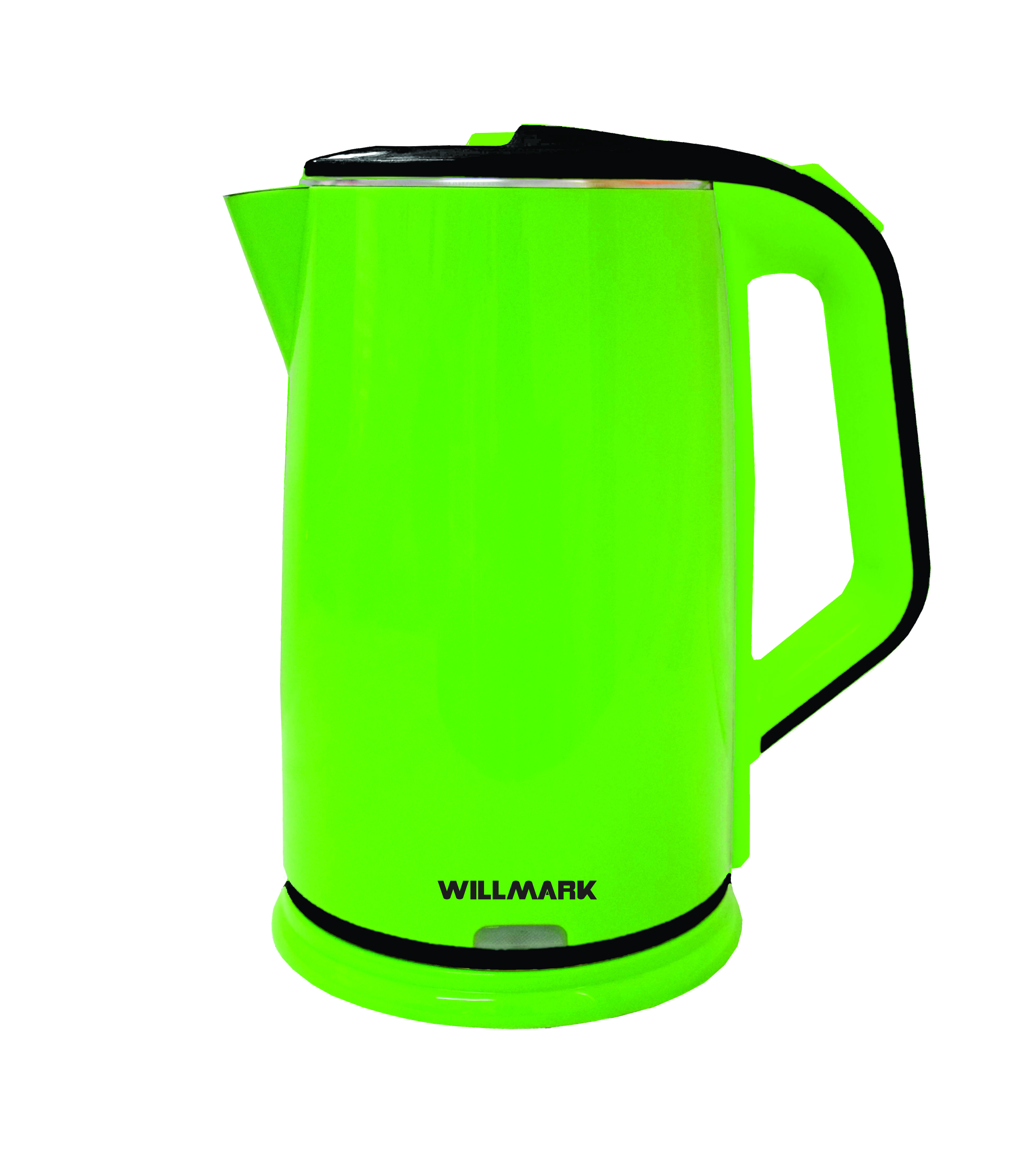 Чайник электрический WILLMARK WEK-2012PS 2 л Green, Black