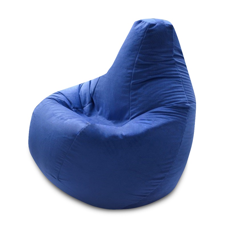 Кресло-мешок «Велюр синий» XXL