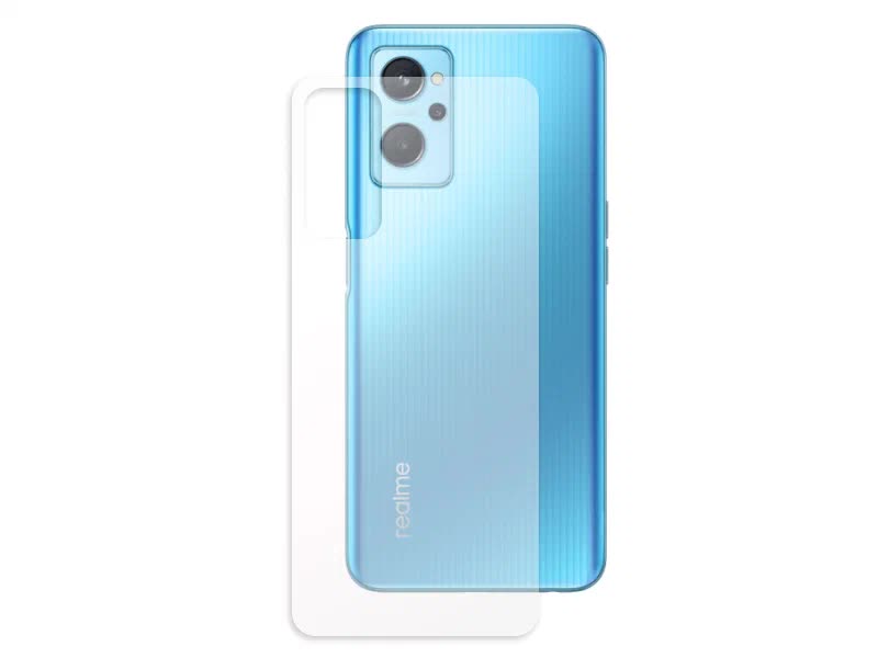 Гидрогелевая пленка LuxCase для Realme 9i 0.14mm Back Transparent 90538