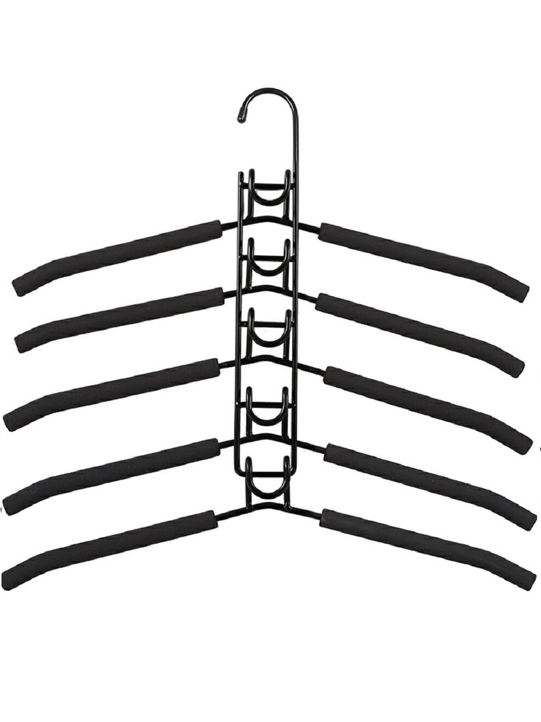 Вешалка для одежды - трансформер на 5 плечиков oqqi