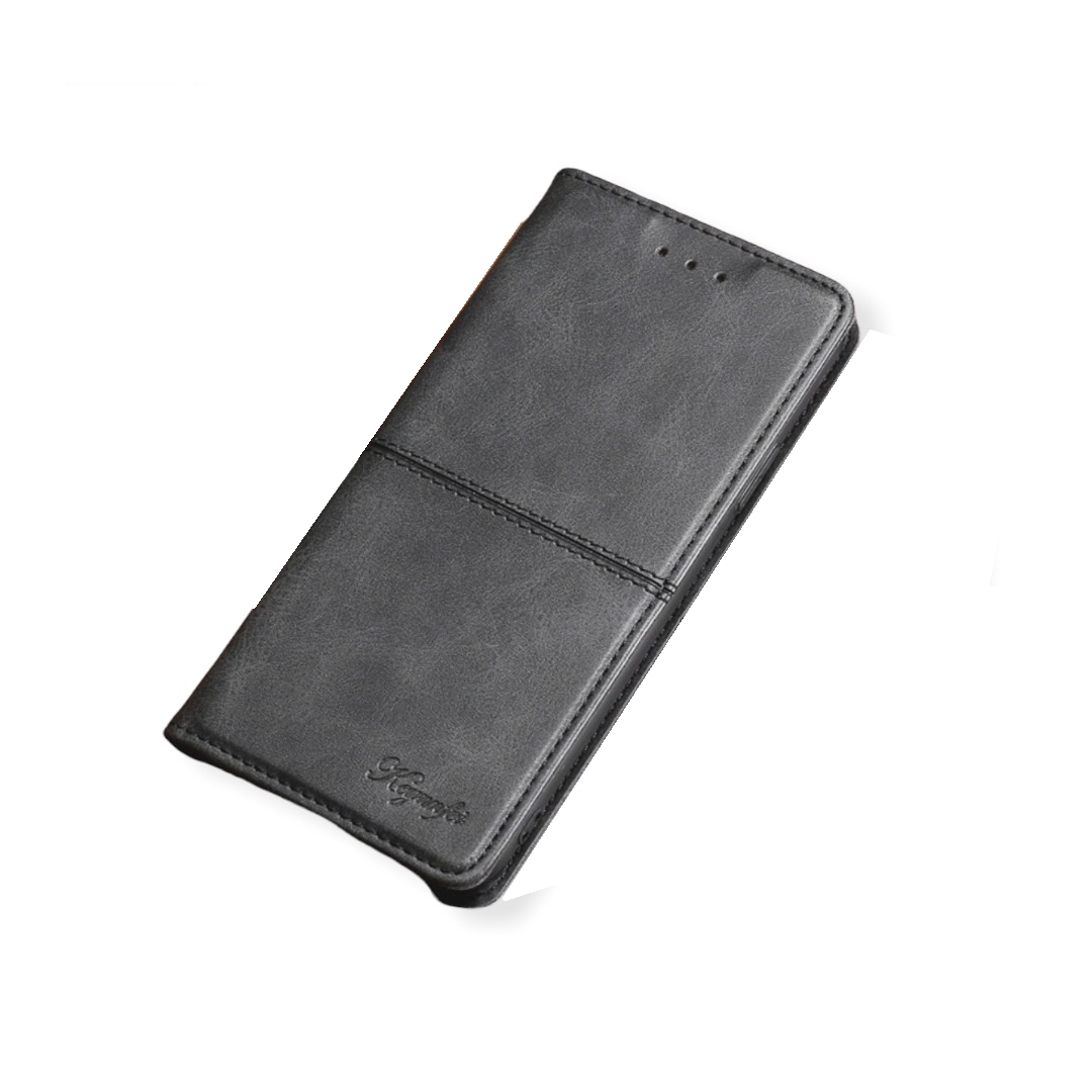 Чехол MyPads для Huawei Mate 20 Pro;Mate 20 RS 6.39 черный с магнитной крышкой