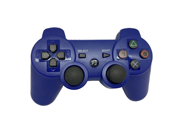 Геймпад NoBrand Doubleshock III для Playstation 3 Blue (Не оригинал)