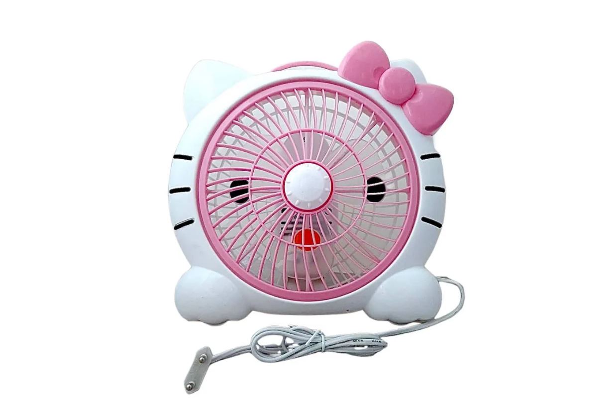 Вентилятор настольный NoBrand Fan-SL-202 белый; розовый
