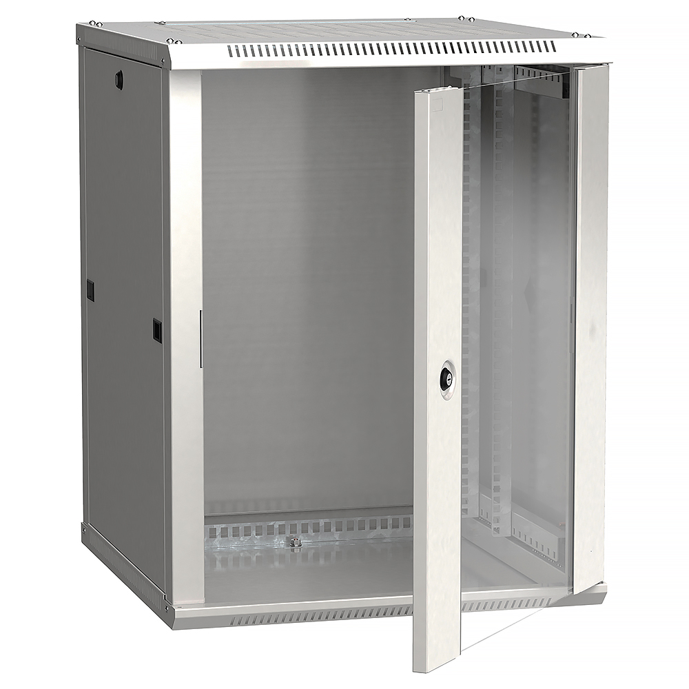Шкаф коммутационный ITK LWR3-15U66-GF (15U 60x60 см дверь стекло)