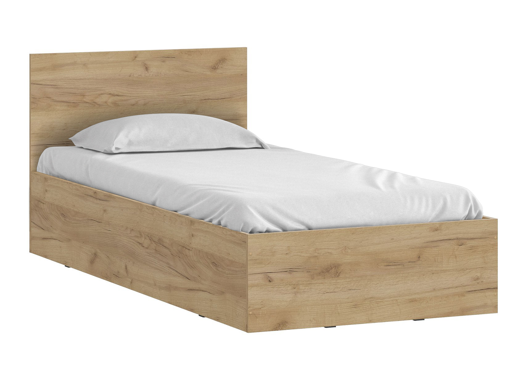 Двуспальная кровать Дублин Дуб золотой, 90х200 см