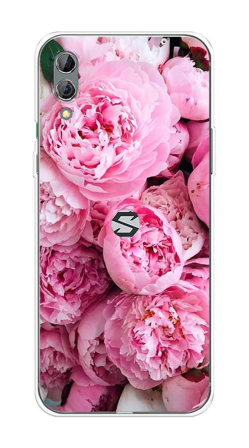 Чехол на Xiaomi Black Shark 2 "Розовые пионы"