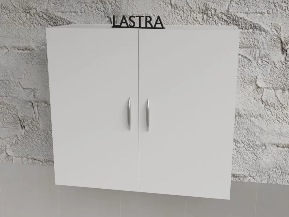 Кухонный шкаф навесной Ластра Гамма, белый 80х30х72,2 см