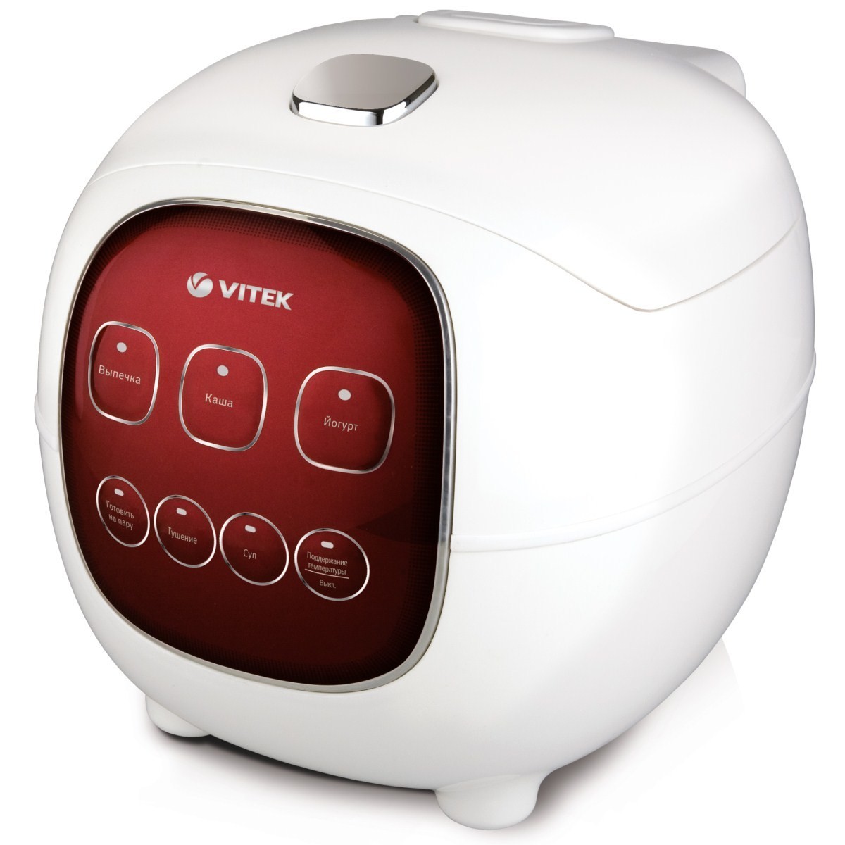 Мультиварка VITEK VT-4202 белый, красный