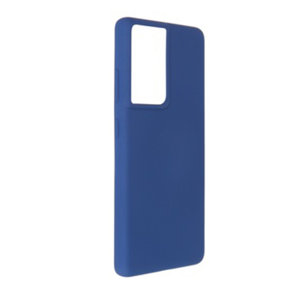 Чехол для Samsung S10 Lite SILICONE COVER синий
