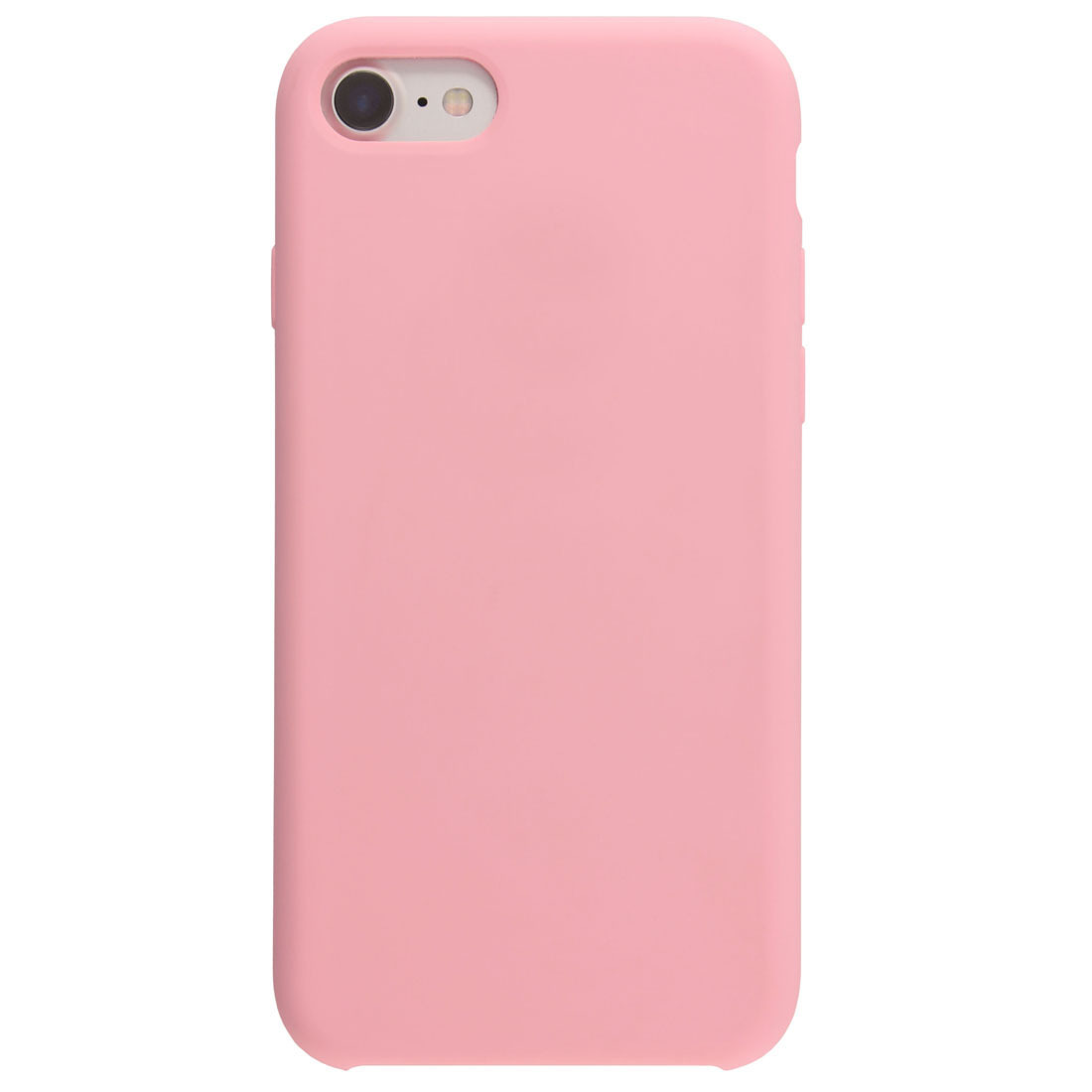 Силиконовый чехол Silicone Case для iPhone 7 / 8 / SE (2020), светло-розовый