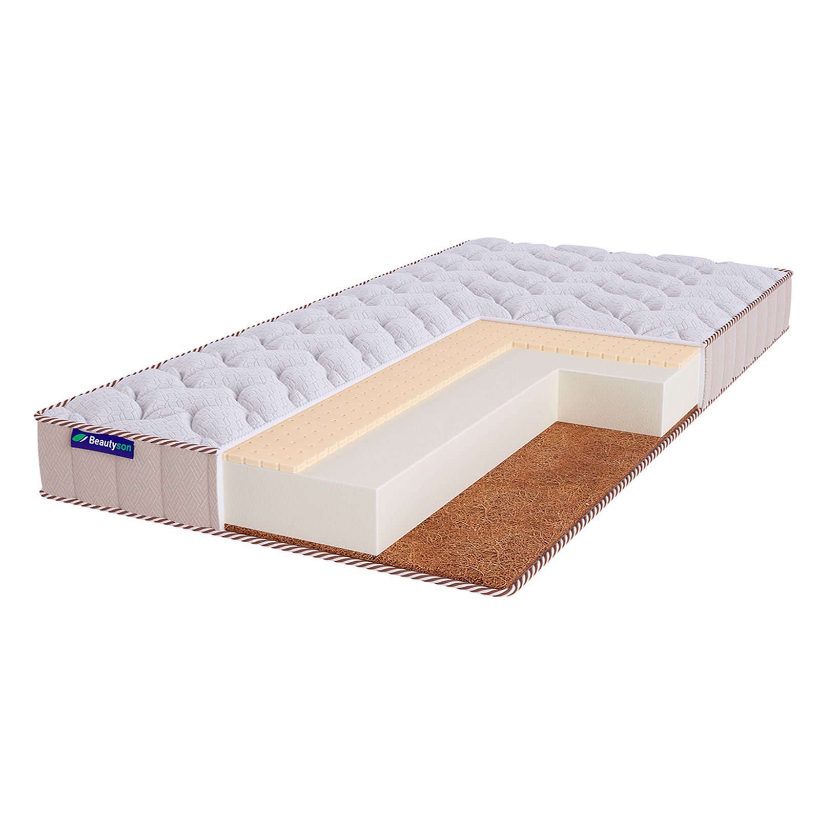 Матрас Beautyson Roll Foam 10 Balance Lux, 100х160, 14 см, беспружинный