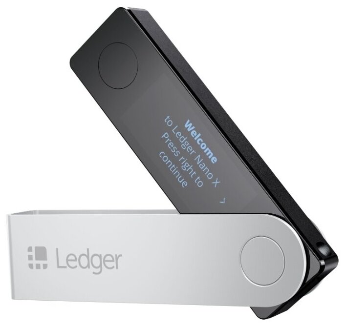 Аппаратный криптокошелек Ledger Nano X Black
