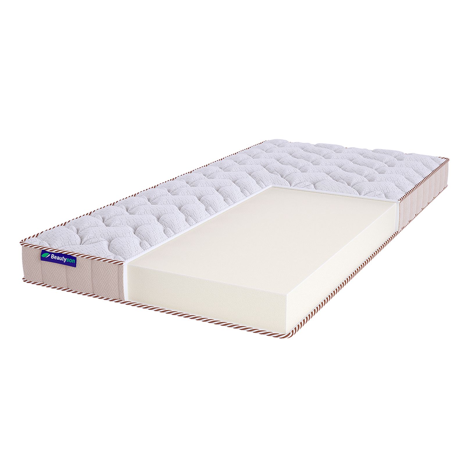 Матрас Beautyson Roll Foam 10 Lux, 190х200, 12 см, беспружинный