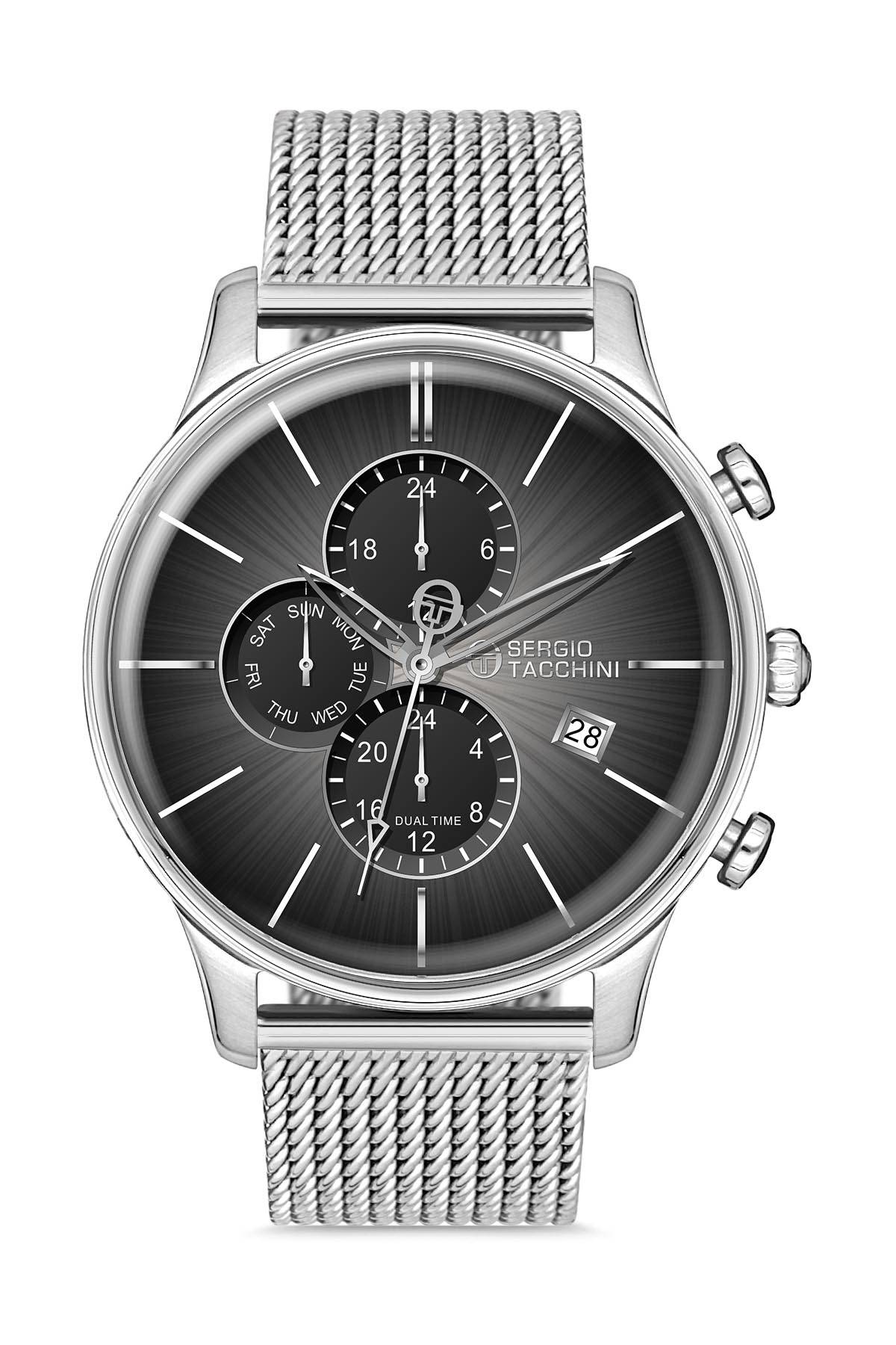 Наручные часы мужские Sergio Tacchini ST.1.10150-2 серебристые